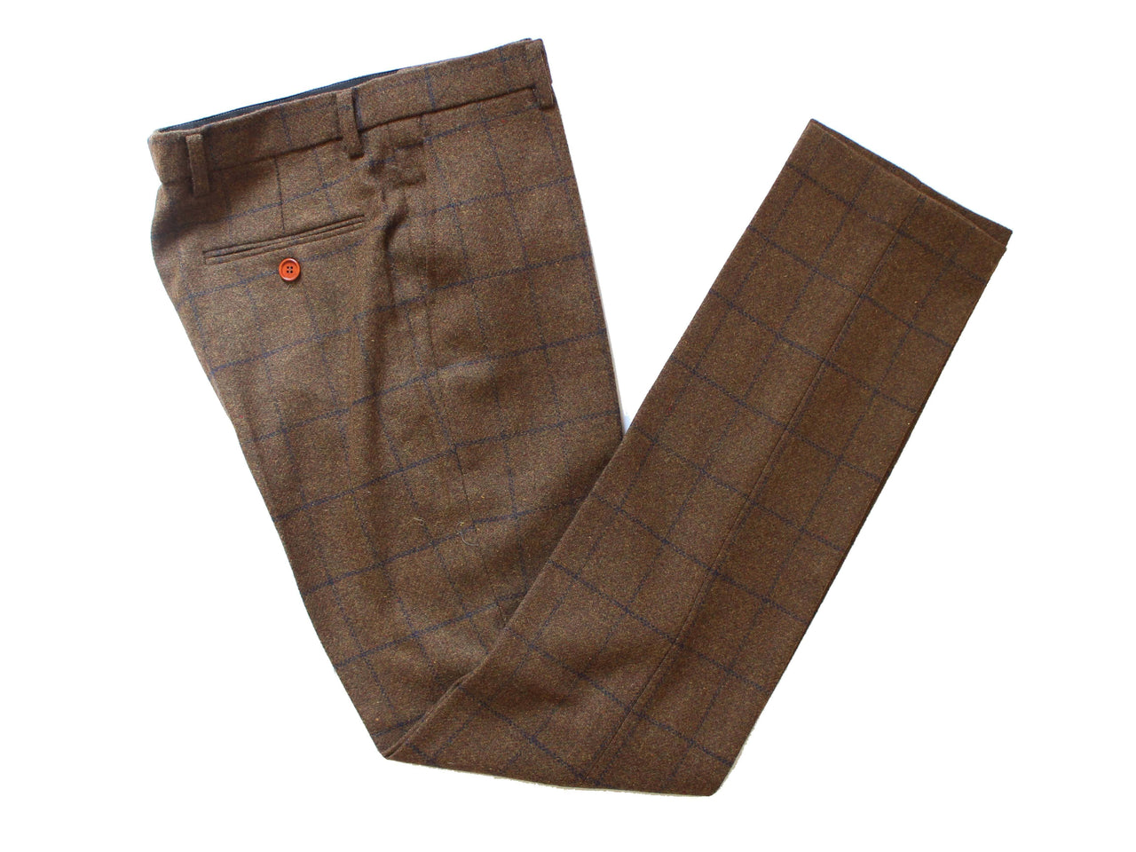 Brown Check Tweed 3 Piece Suit – Tweedmaker