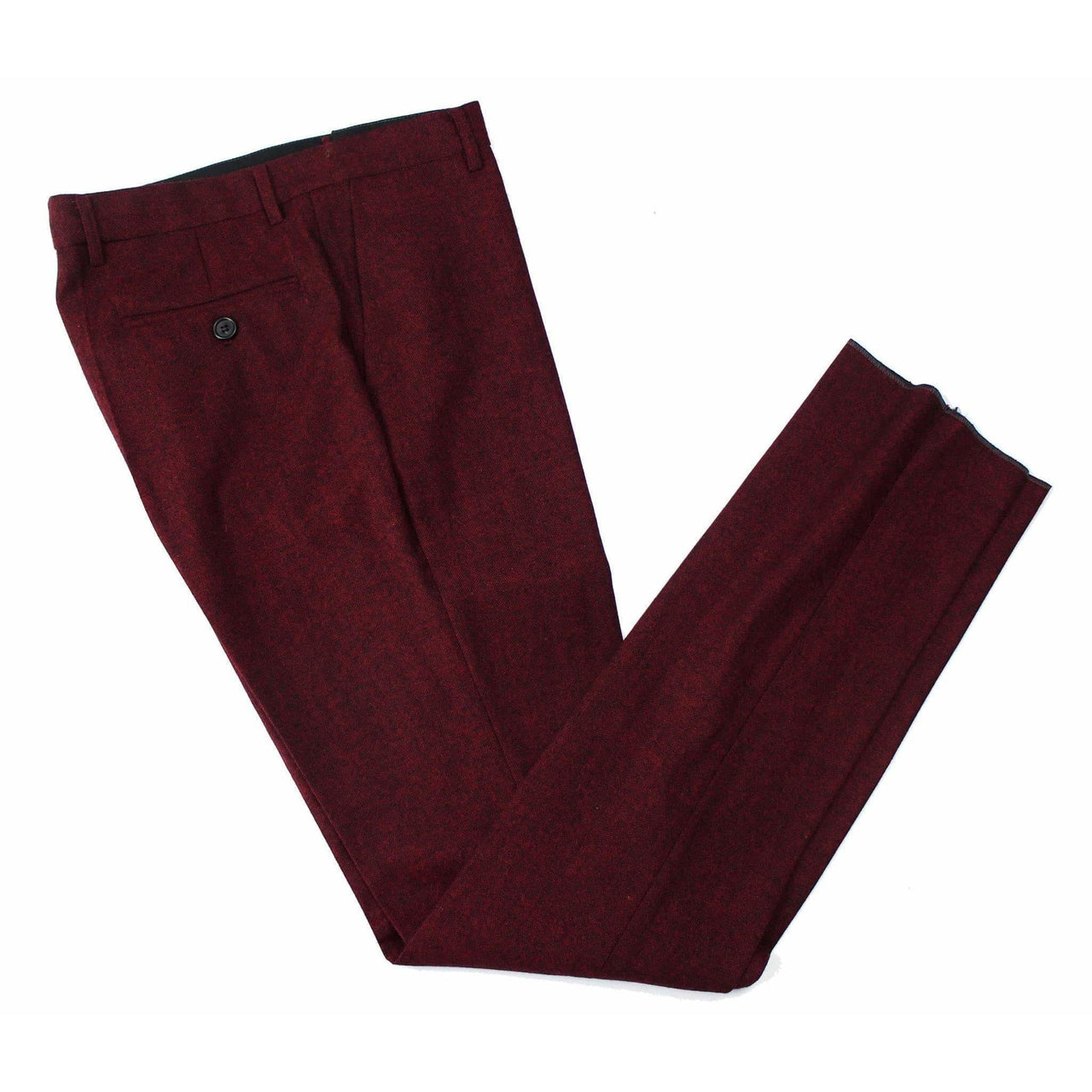 Red Classic Tweed 3 Piece Suit – Tweedmaker